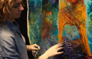 Astonishing Finger Paintings by Iris Scott | Incredible Snaps